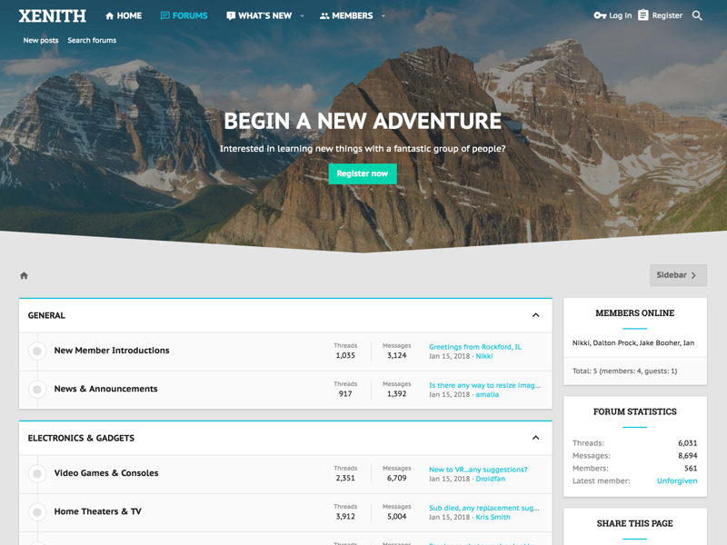 XenForo 2 Themes – ThemeHouse