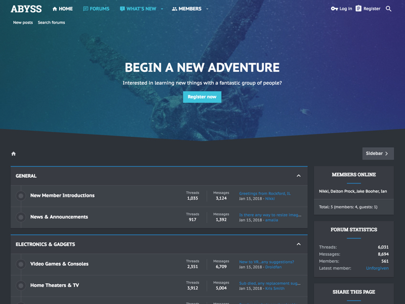 XenForo 2 Themes – ThemeHouse