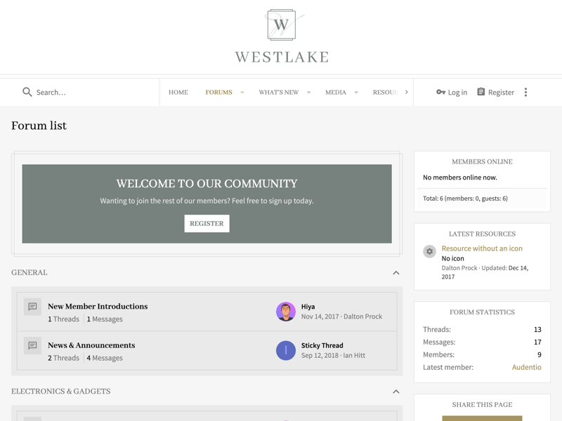 XenForo 2 Themes – ThemeHouse